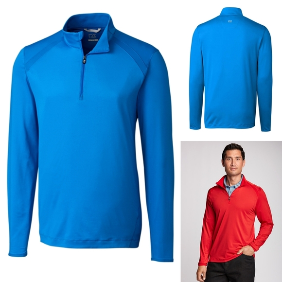 Cutter & Buck | Shirts | Nwt Cutter Buck Williams Half Zip Mens Big ...